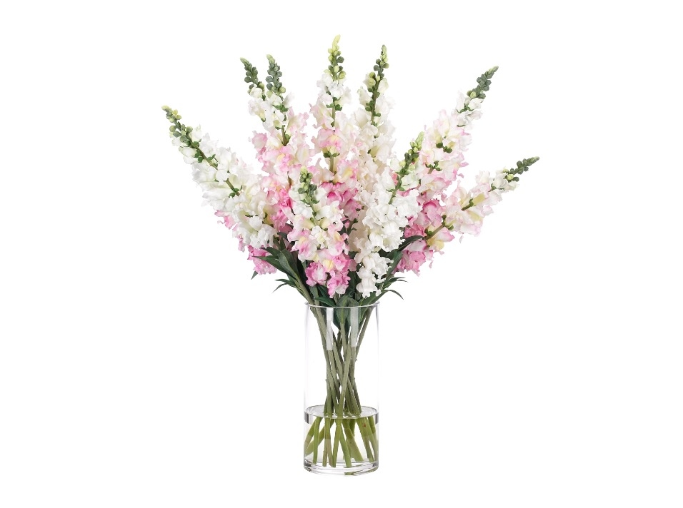 Цветы Snapdragon, Pink Cream, Glass Cylinder купить в москве